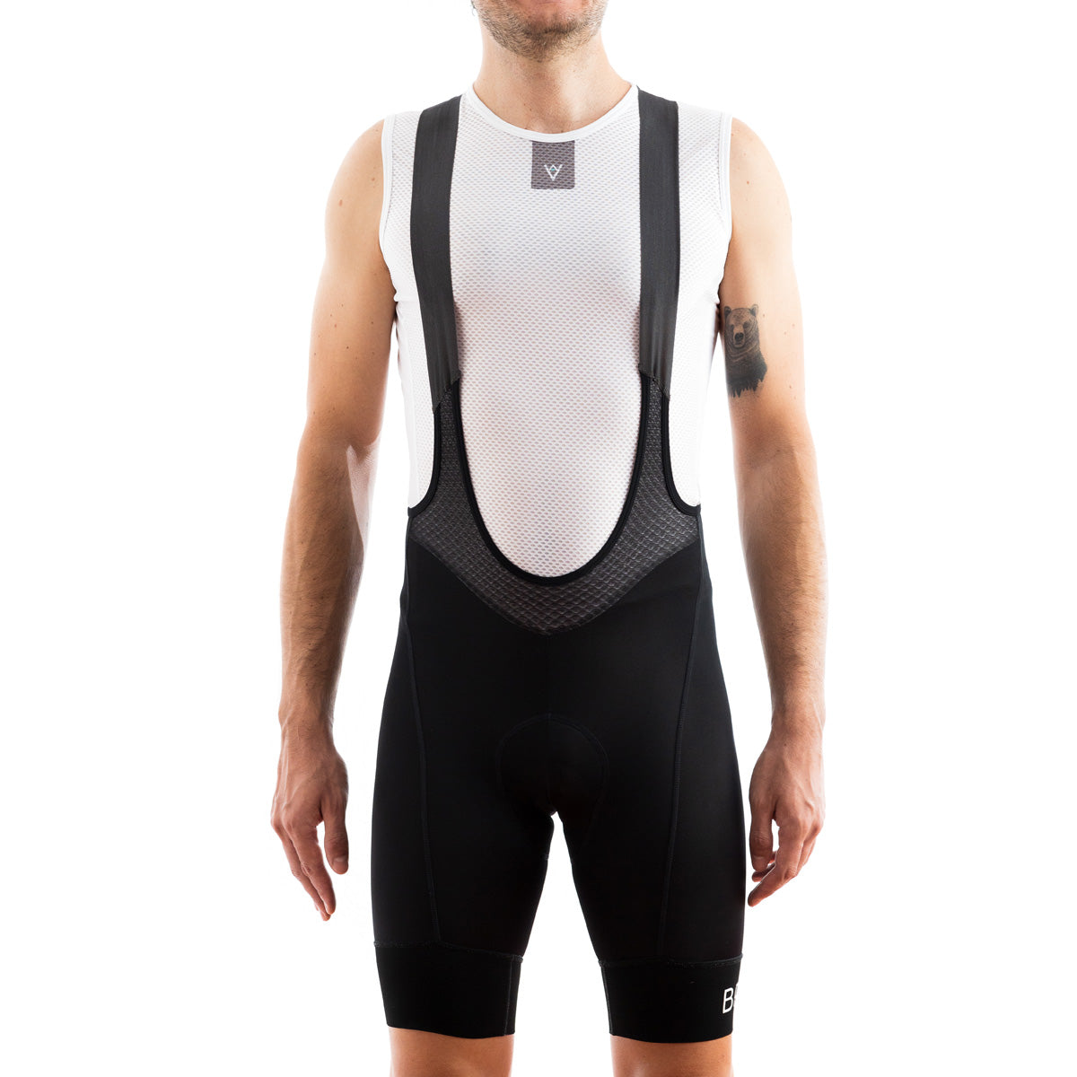 Brava - Training Bib Short en Gravity Woods