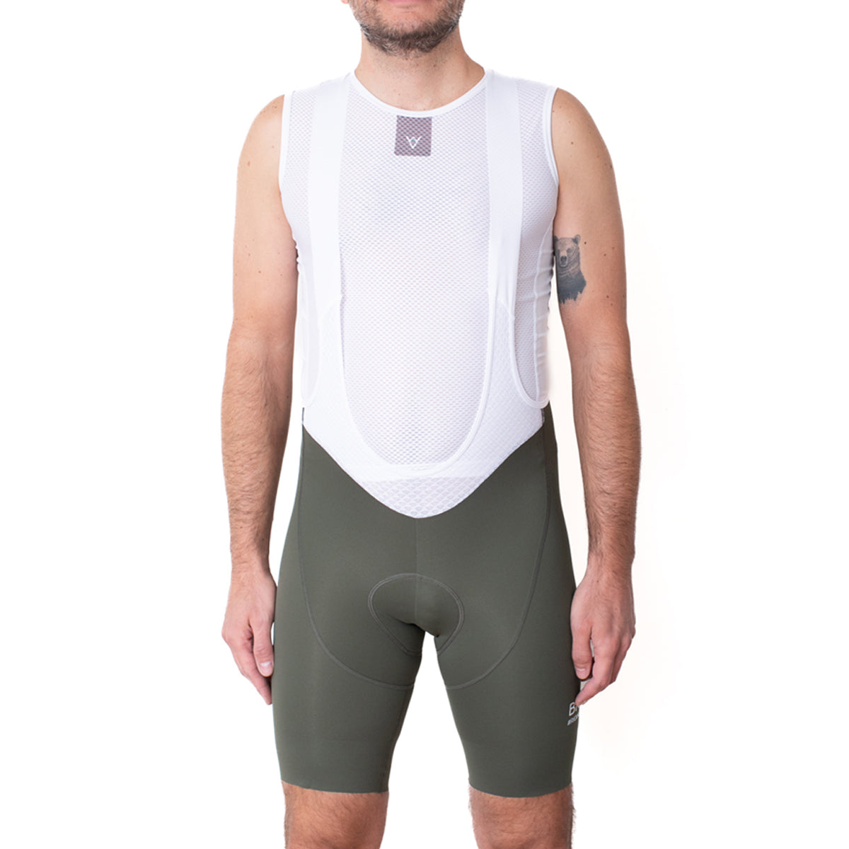 Brava - Training Bib Short en Gravity Woods